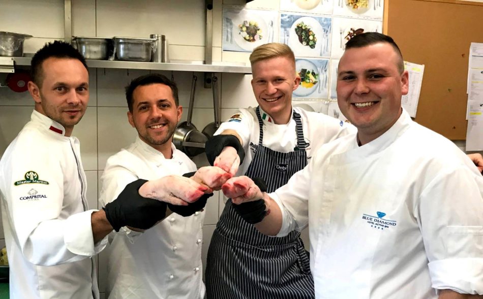 Z miłości do jedzenia …Przemek Żurek i Patryk Mach w Blue Diamond ...